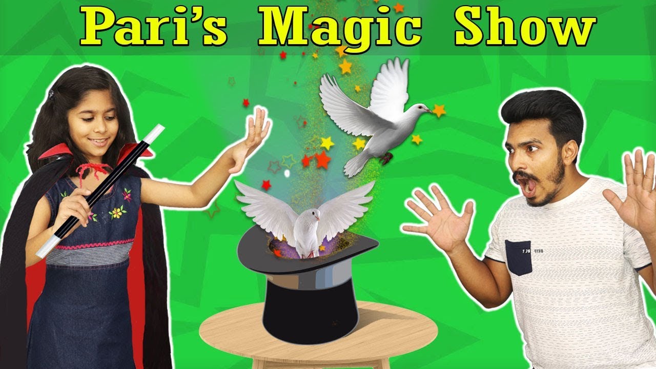 Wow Pari Doing Magic Show | Very Easy Magic Tricks - YouTube