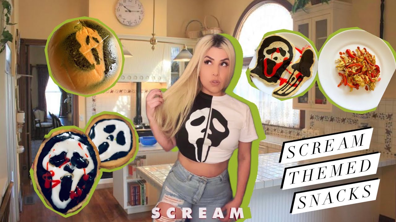 5 Scream Themed Snacks - YouTube