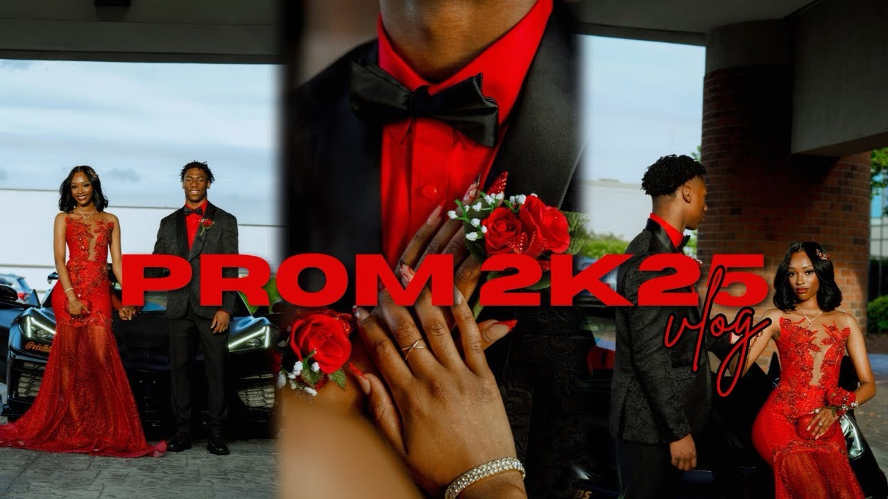 PROM 2K25 VLOG 🥂| prep + grwm: nail, hair and makeup appt, pictures ...