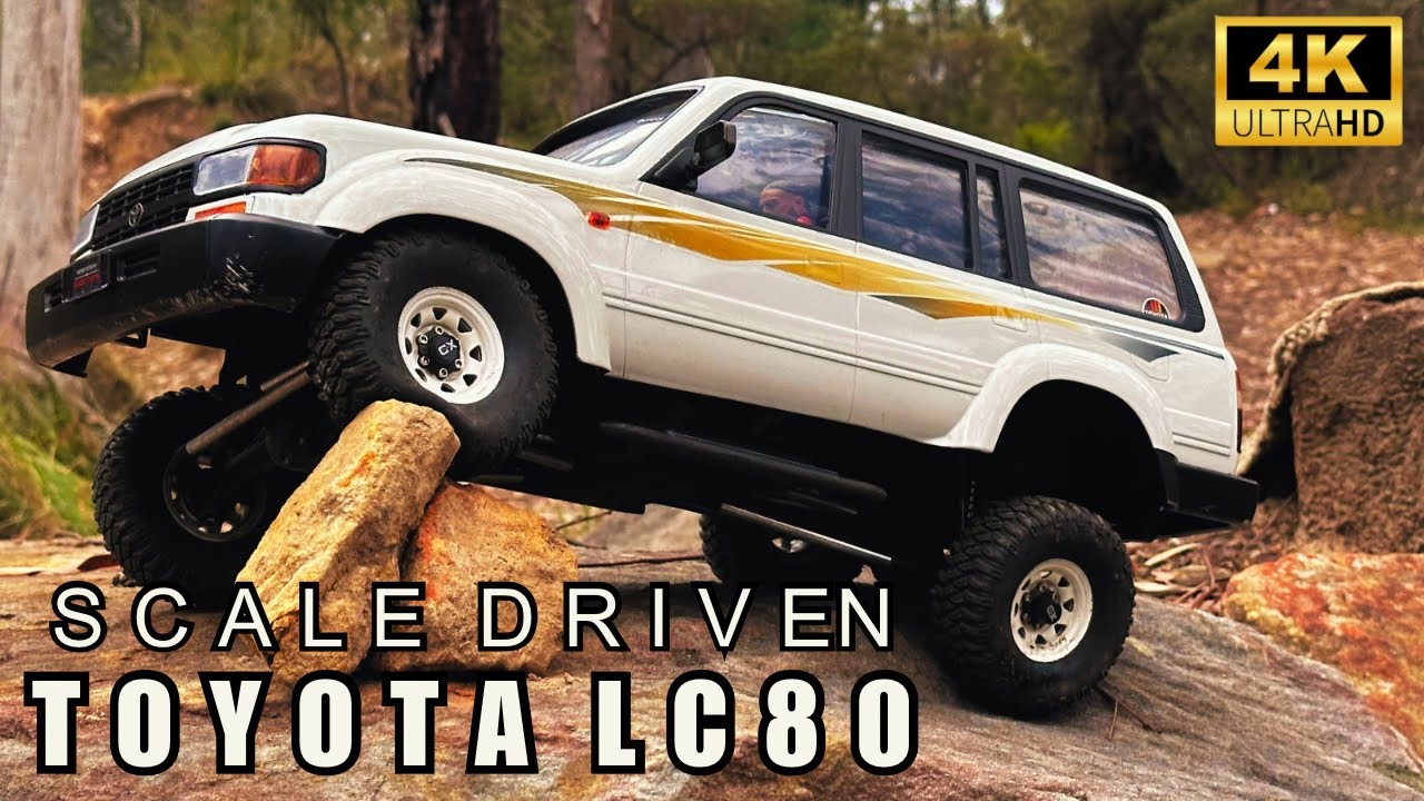 Scale Driven! Toyota Land Cruiser 80 (LC80) 1:10 Scale RC Rock Crawler ...