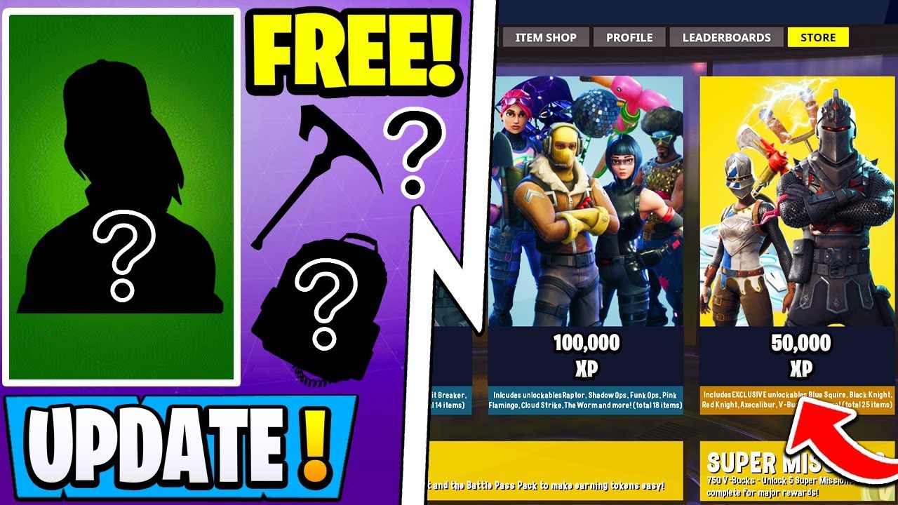 *NEW* Fortnite Update! | "Season Shop" Return, Buy Skins w/ XP, Free ...
