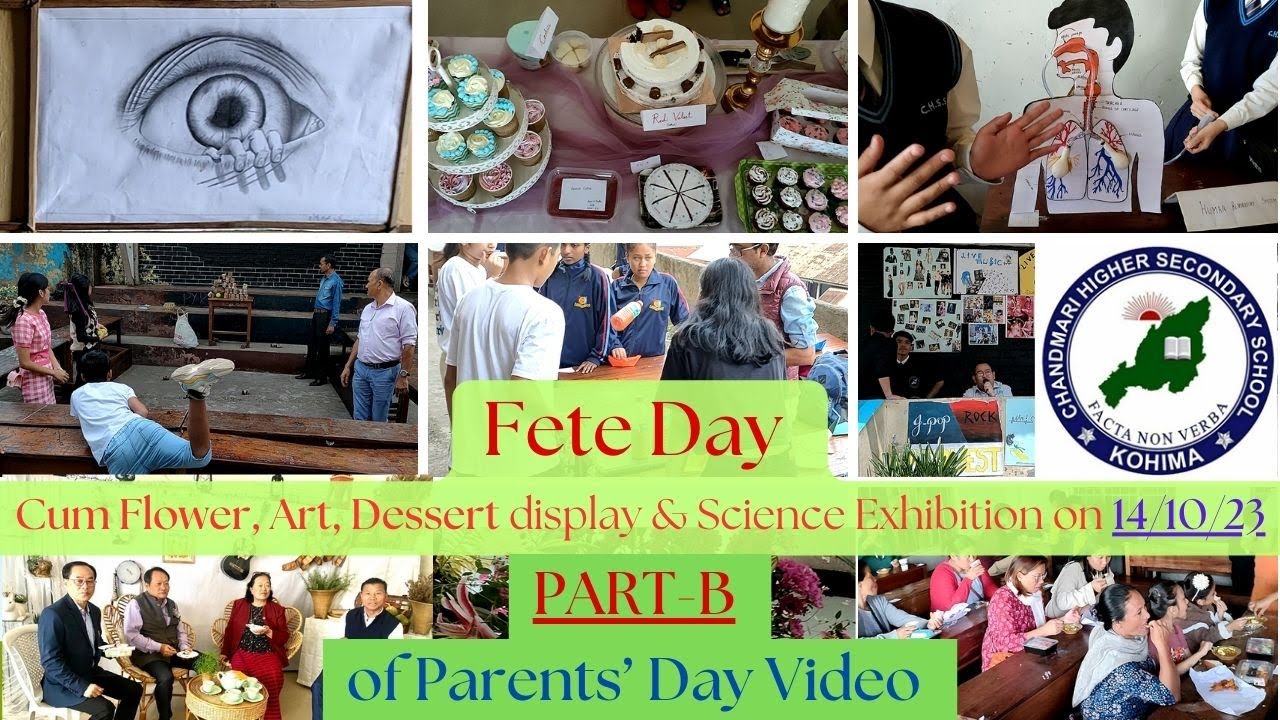 Fete Day Cum Art, Flower, Science, Dessert & Bakes Exhibition in CHSS ...