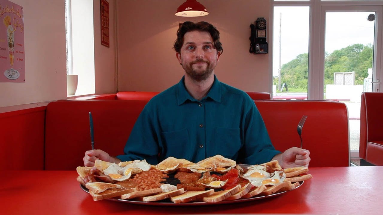 UK's Largest Full English Breakfast Challenge - YouTube