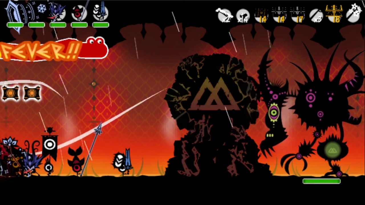 Patapon 3 - Fighting Dettankarmen & saving the Princess - YouTube