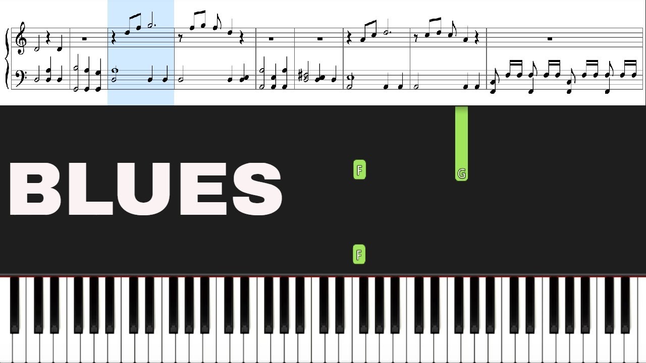 Rays Blues - Ray Charles - Piano Sheet Music - YouTube