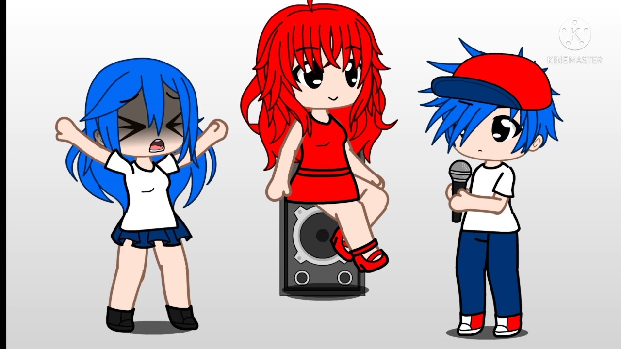 FNF Sky mod edit // FNF // Gacha club - YouTube