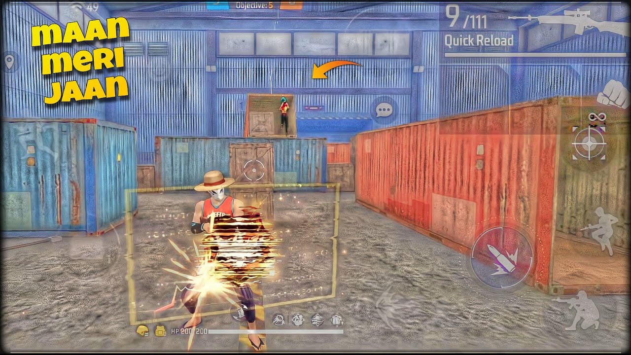 Emote Shot 💥 || Maan Meri Jaan || Xxxtentacion - changes ♥️ (free fire ...