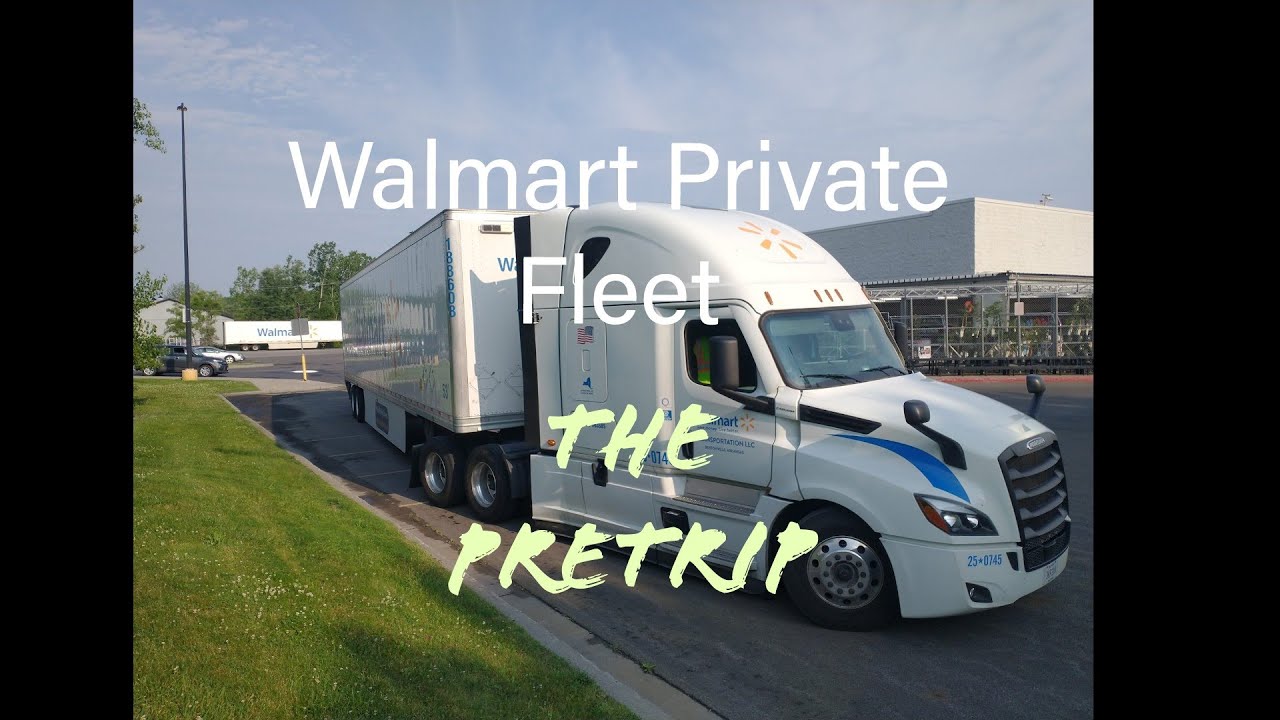 Walmart Driver / Complete Pretrip & Study Guide - YouTube