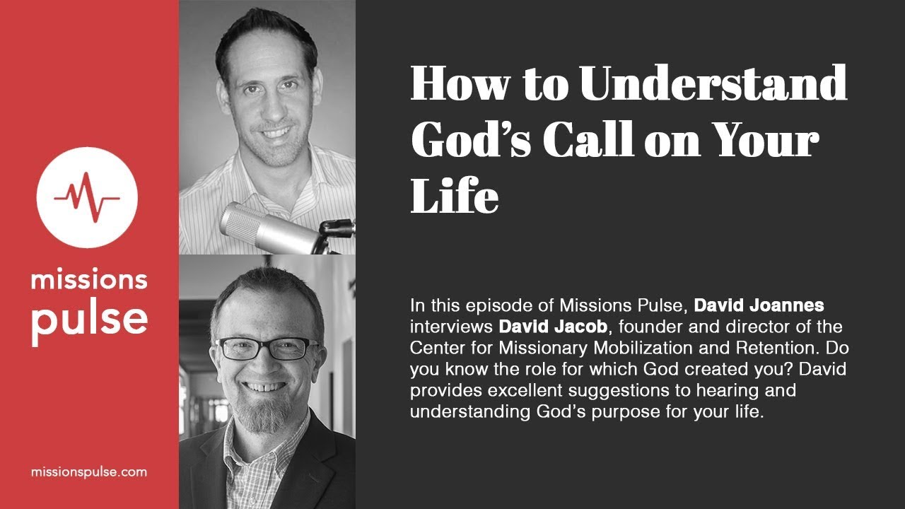017: David Jacob on How to Understand God’s Call on Your Life - YouTube