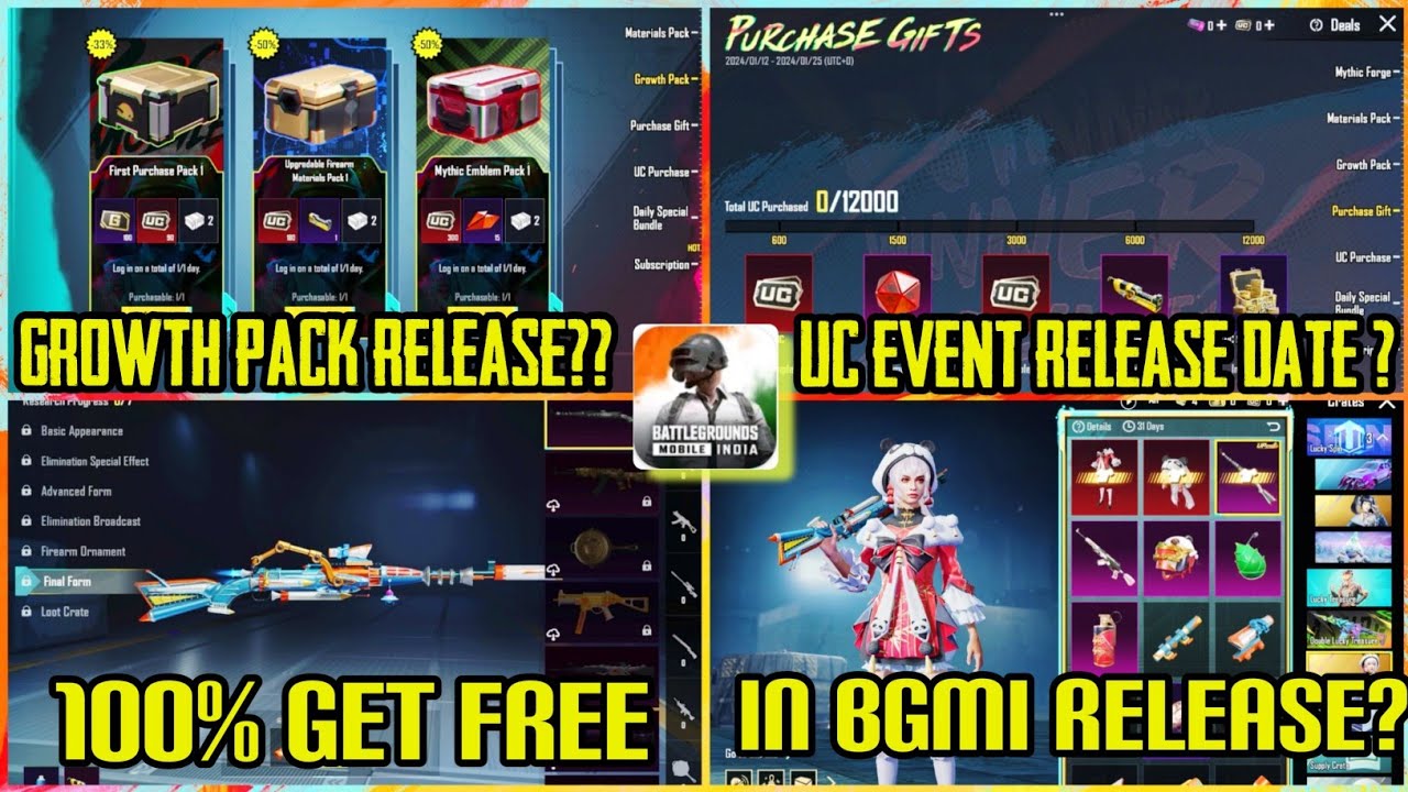 NEW PREMIUM CRATE GUARANTEED UPGRADABLE GUN | GROWTH PACK & NEXT UC ...