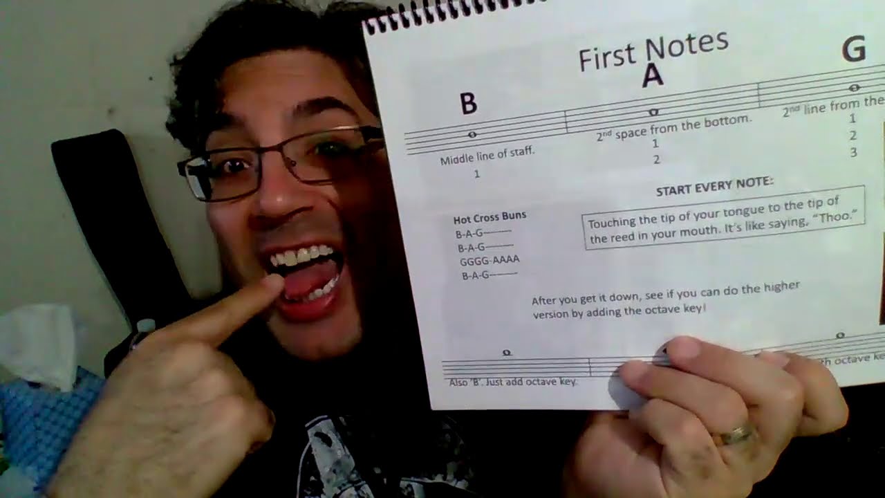 Alto Saxophone Page 11 First Notes - YouTube