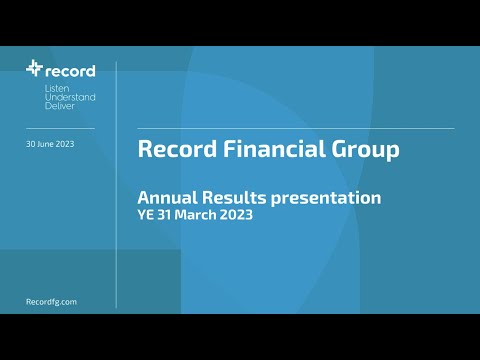 RECORD PLC - Full Year Results - YouTube