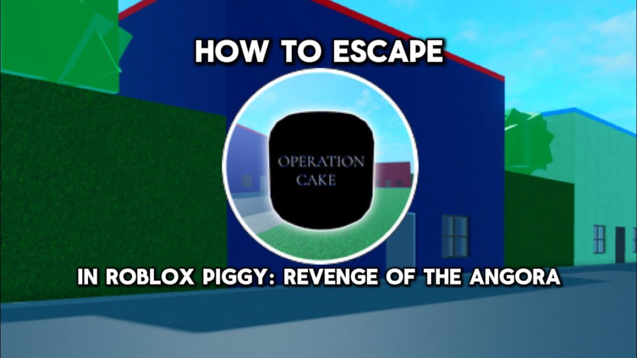 How To Escape “OPERATION CAKE” In Roblox PIGGY: REVENGE OF THE ANGORA ...