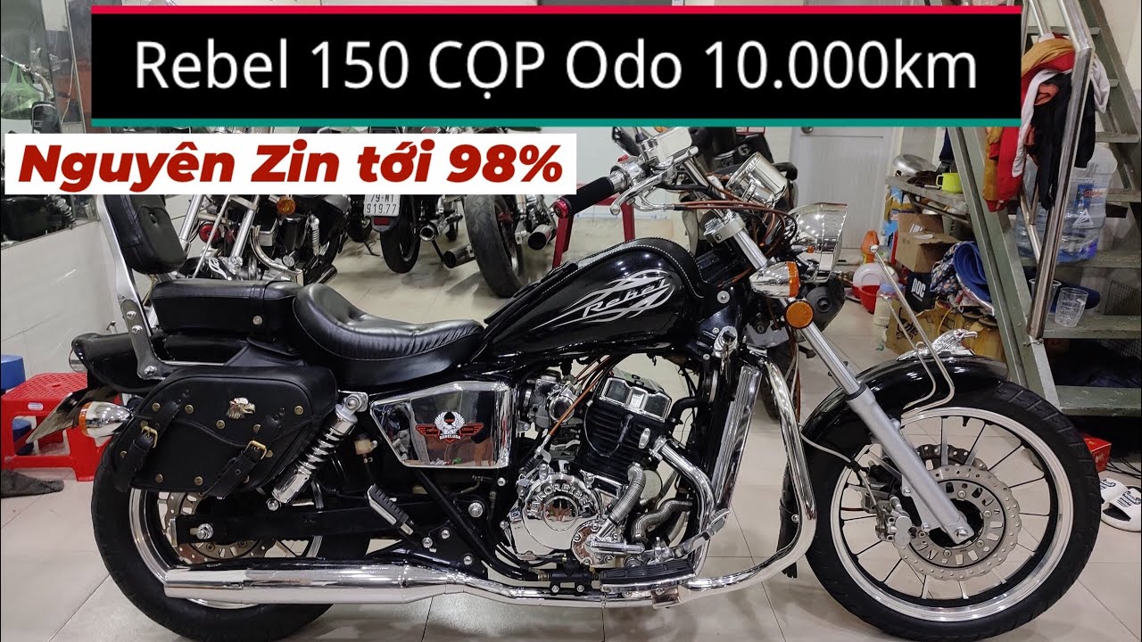 REBEL 150 3 ĐĨA ZIN 98% ODO 10.000 KM XE NHẬP KHẨU LÂM MOTOR 0336937035 ...