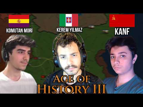 THE BIGGEST MULTIPLAYER EVENT IN HISTORY | Age of History 3 RP @keremyilmazyt @SezerAkkaya @kanf_