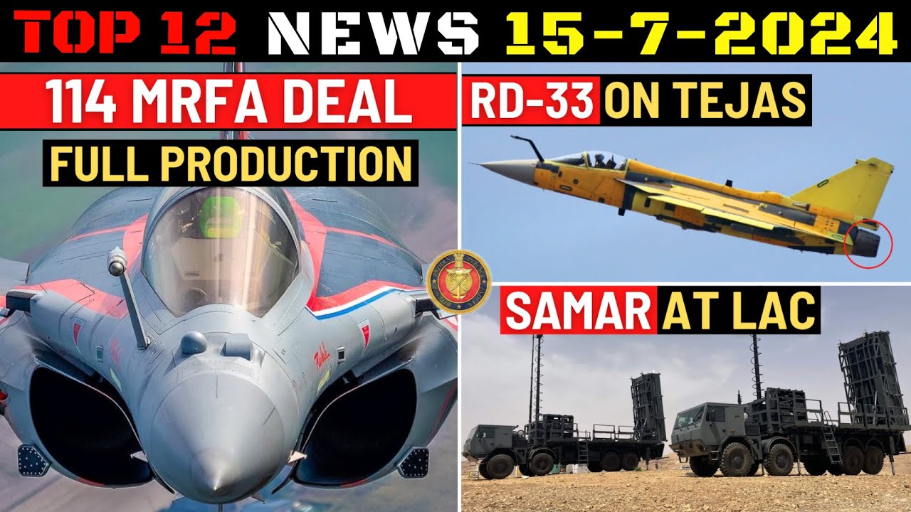 Indian Defence Updates : 114 MRFA Full Production,RD-33 Engine on Tejas ...