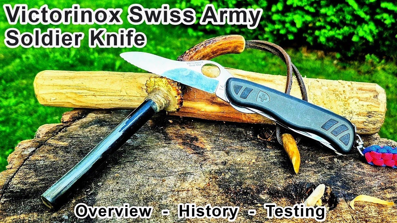 The Four Evolution of the Victorinox Swiss Army Soldier Knife - YouTube