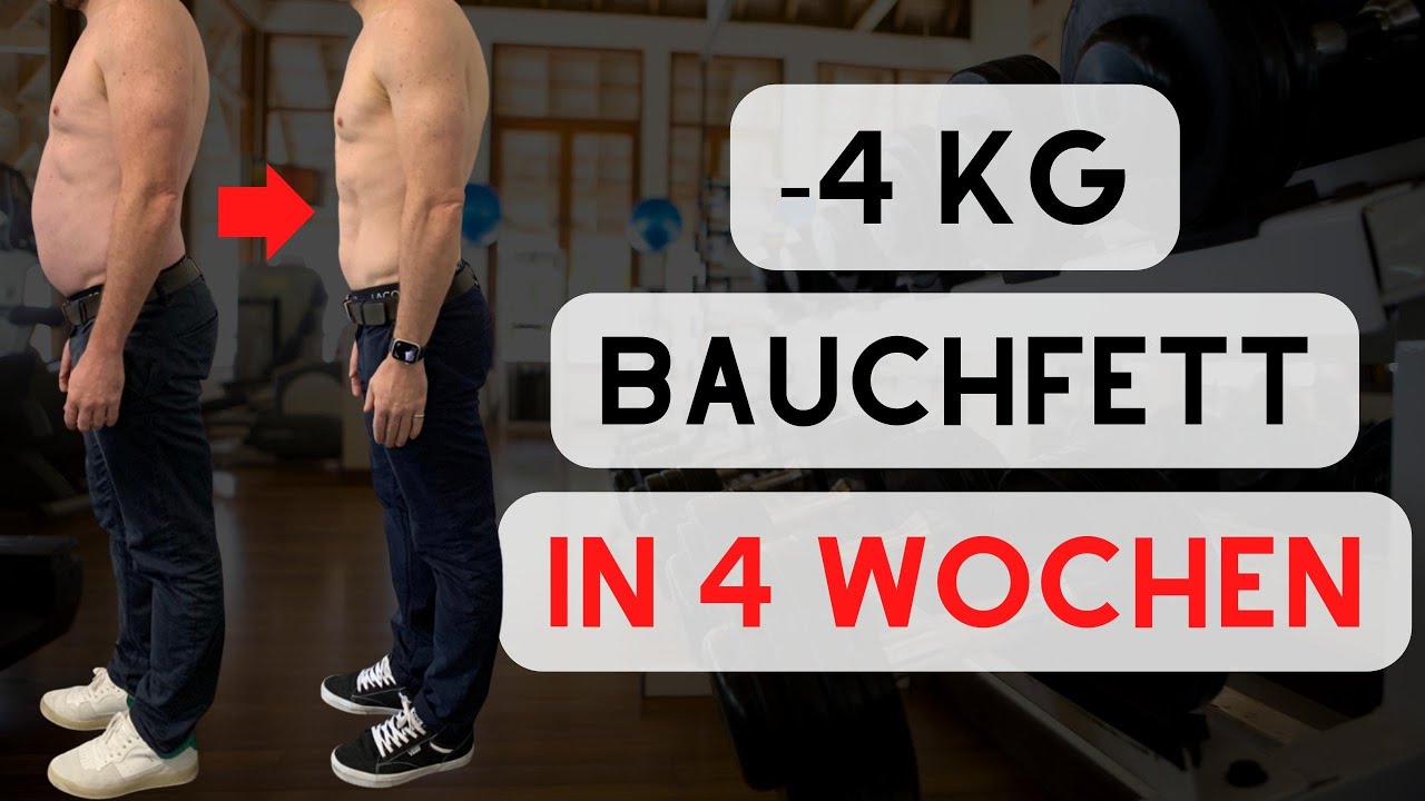 4 kg Bauchfett in 4 Wochen verbrennen - YouTube