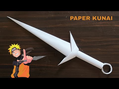 DIY Ninja Kunai from Paper | Easy Paper Craft for Everyone