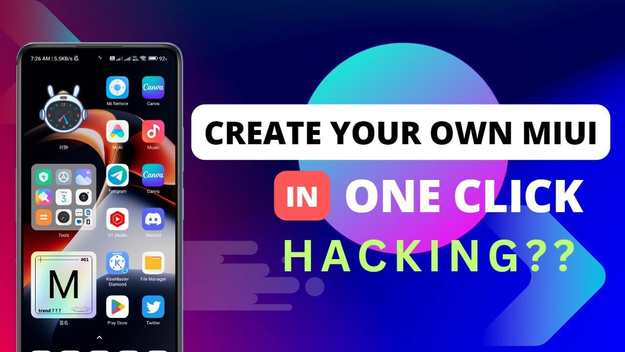 Make your own MIUI 14 now in one click?? | ChatGPT has made Custom ROM ...