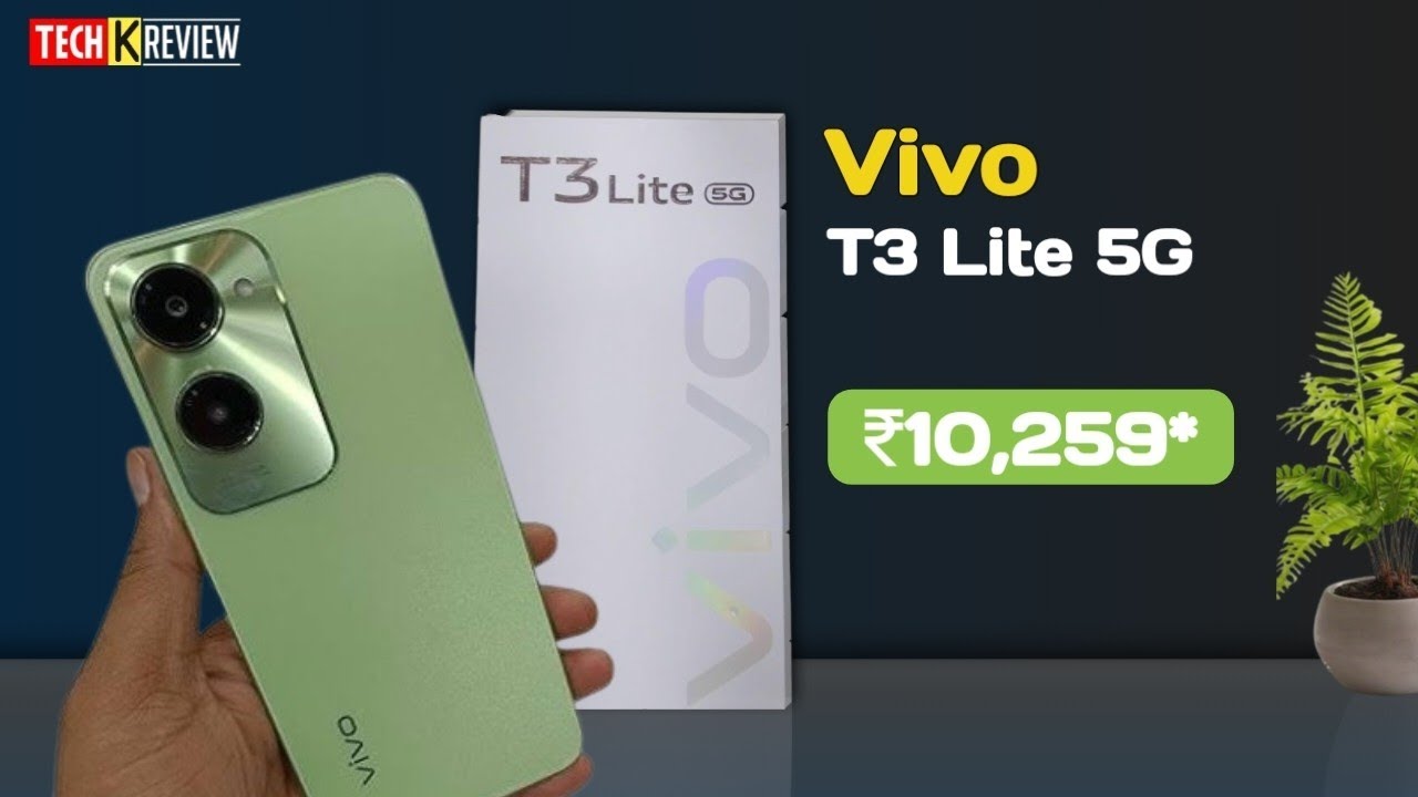 Vivo T3 Lite 5G Unboxing and Review || Vivo T3 Lite 5G Details and ...