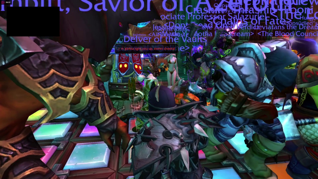 World of Warcraft Dance Party Part 2. - YouTube