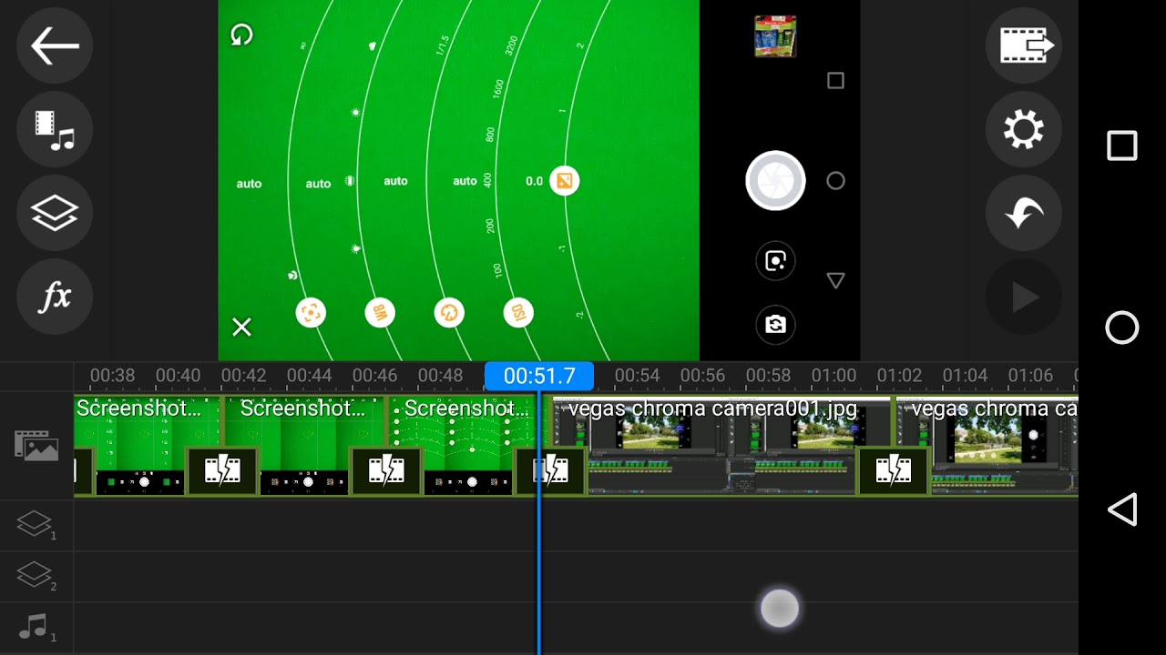 How to Screenshot a Camera App Green Screen then Chroma Key for a post ...