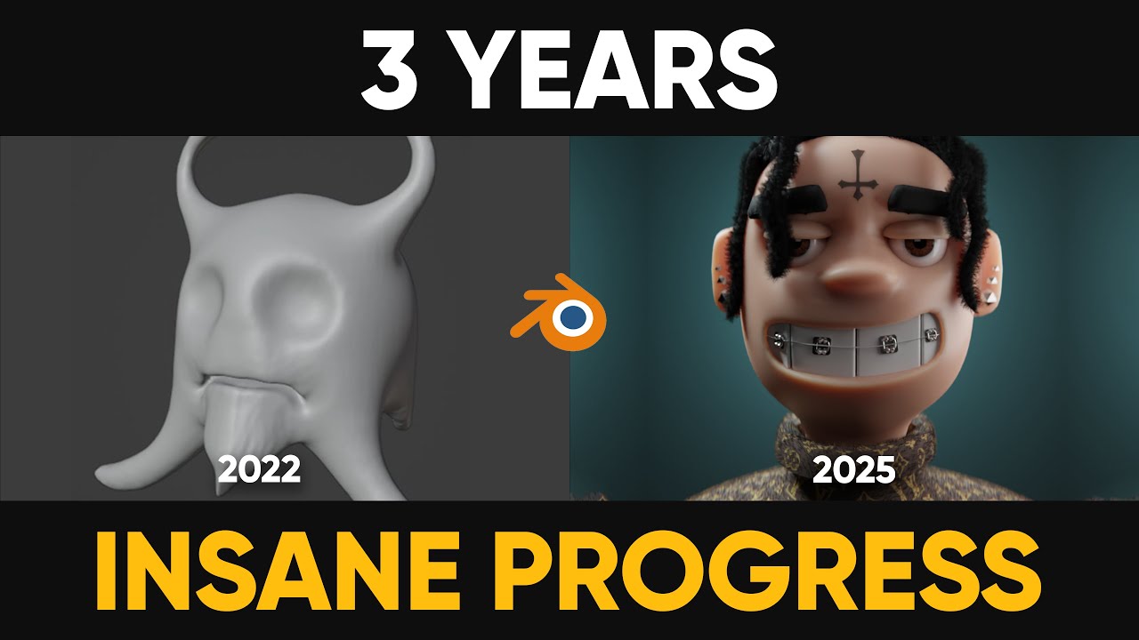 I Compiled 3 Years of Blender Work - The Results Are Insane 🔥 - YouTube