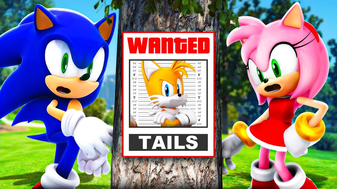 TAILS Is WANTED In GTA 5! (RP) - YouTube