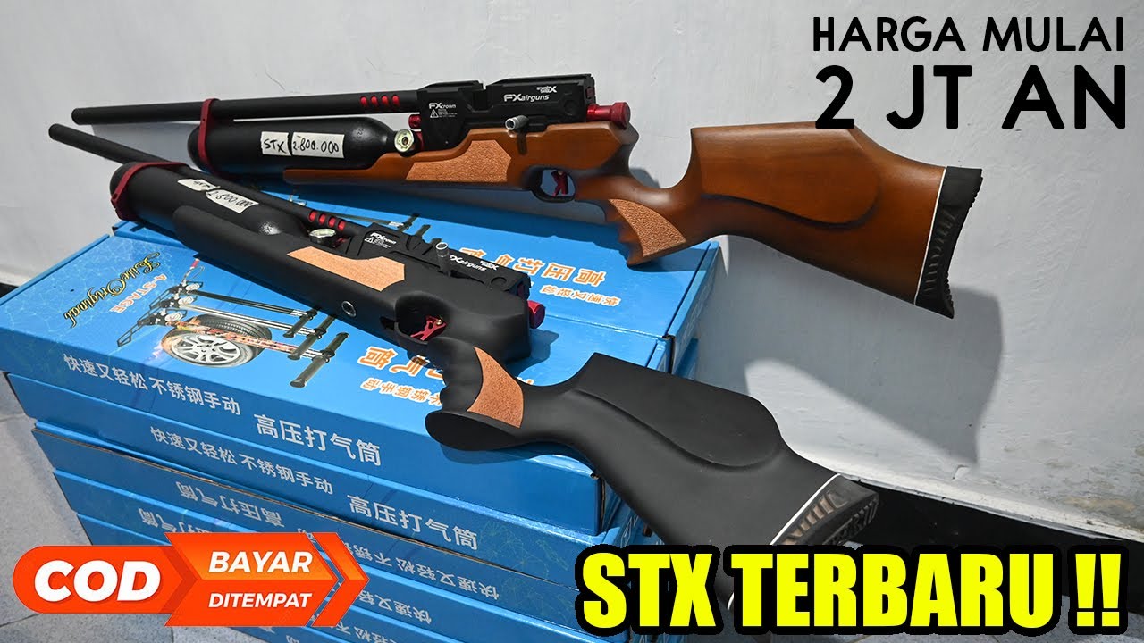 Harga senapan angin PCP BOCAP FX AIRGUNS 500CC SERI STX SEMI CNC ...