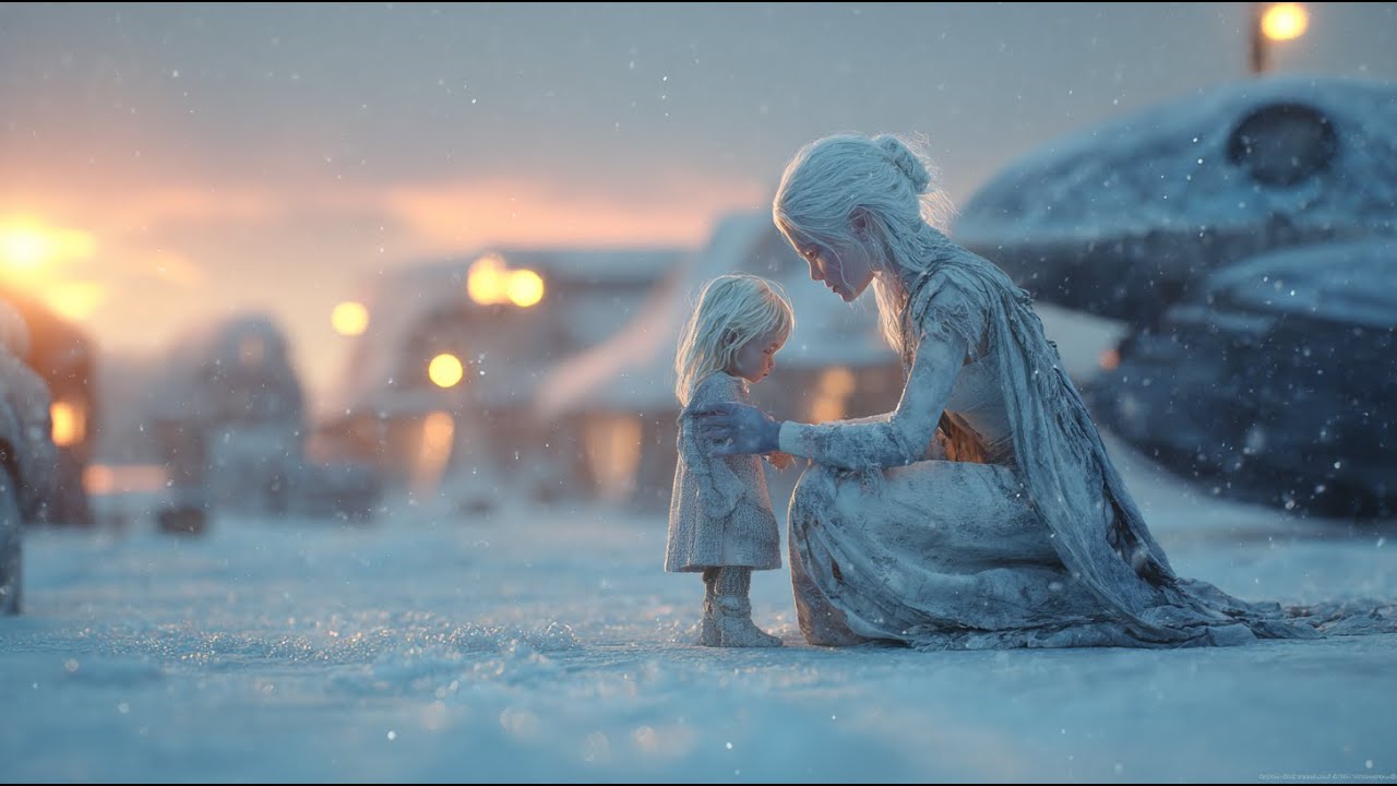 The Alien Mother Shivered, Holding Her Child—“Please, Just Let Her In ...
