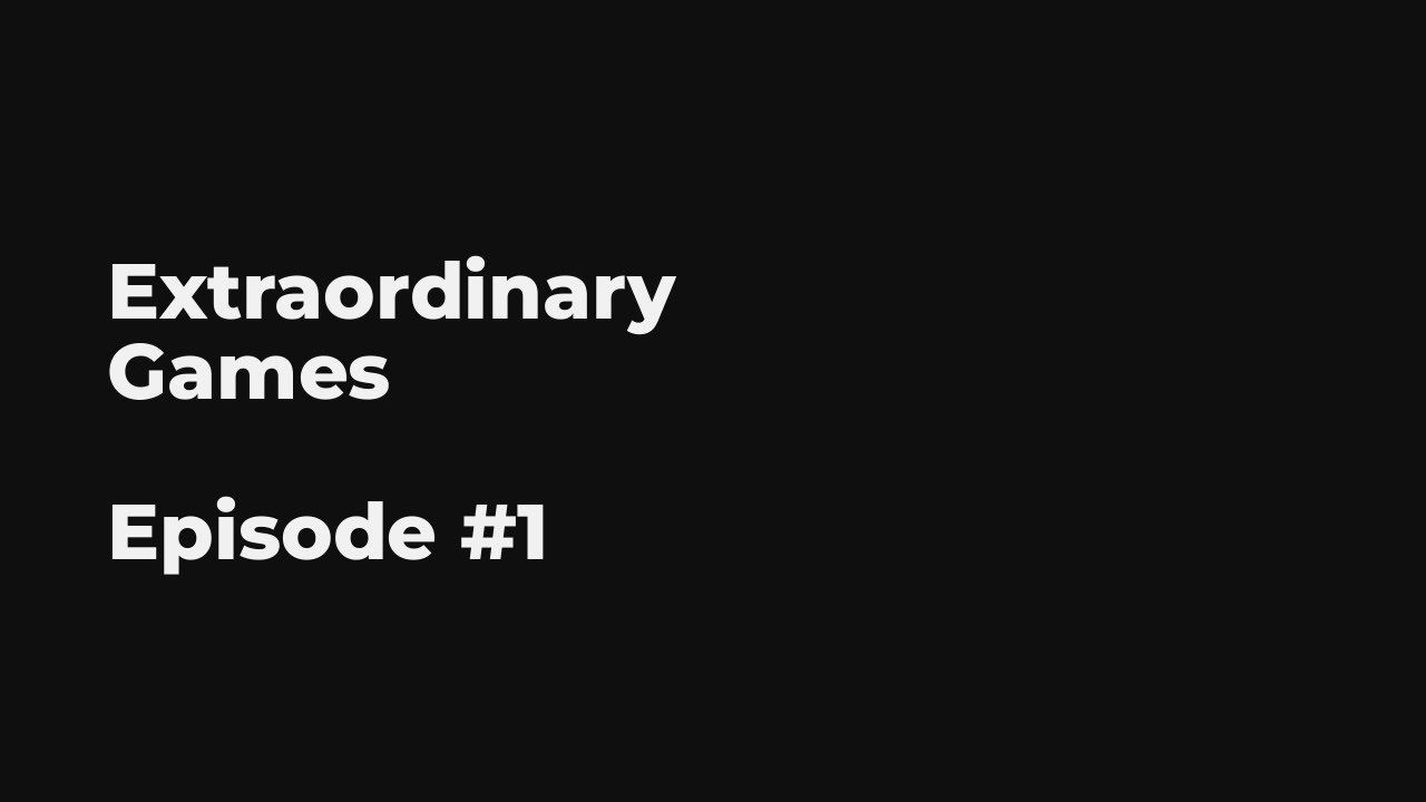 Extraordinary Games EP1-10 FULL | 超凡游戏 - YouTube