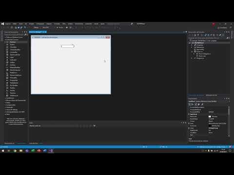 Criando uma simples aplicação Windows Forms C# no Visual Studio. - YouTube