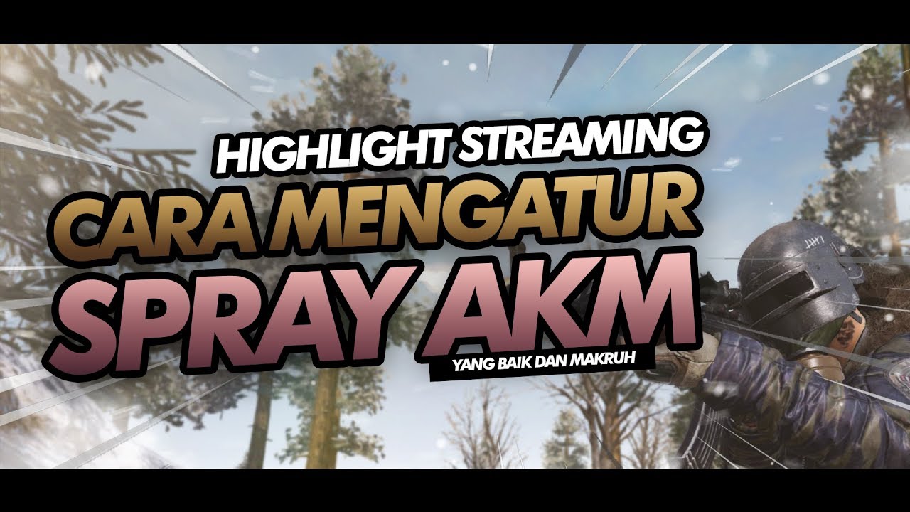 How To Spray AKM #PUBG - YouTube