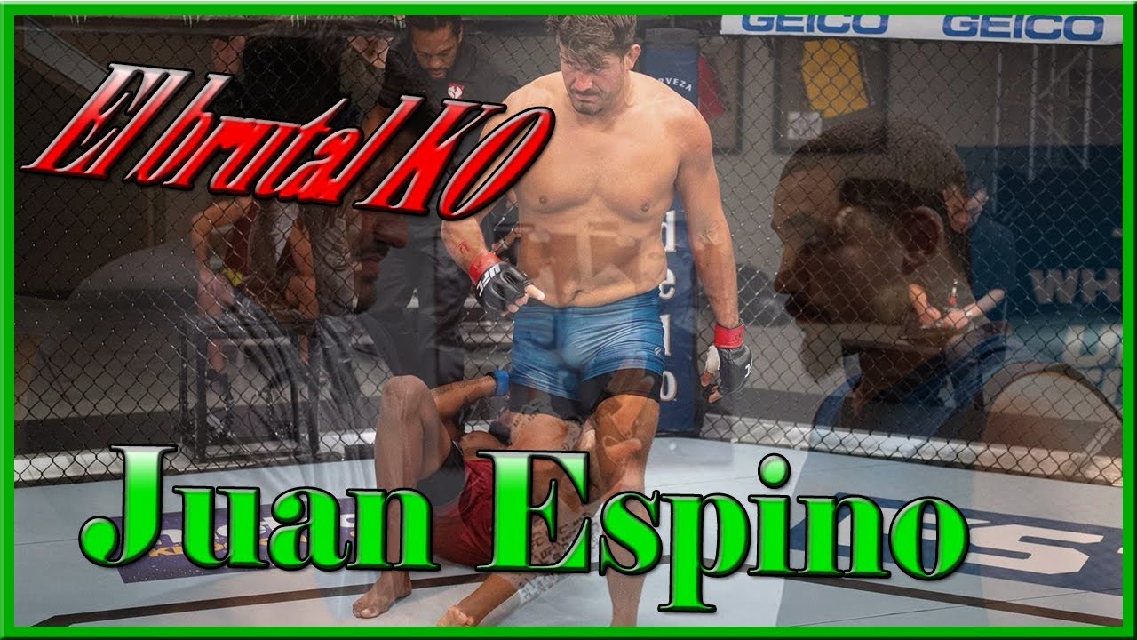 UFC Juan Espino el GUAPO Vs Maurice. - YouTube