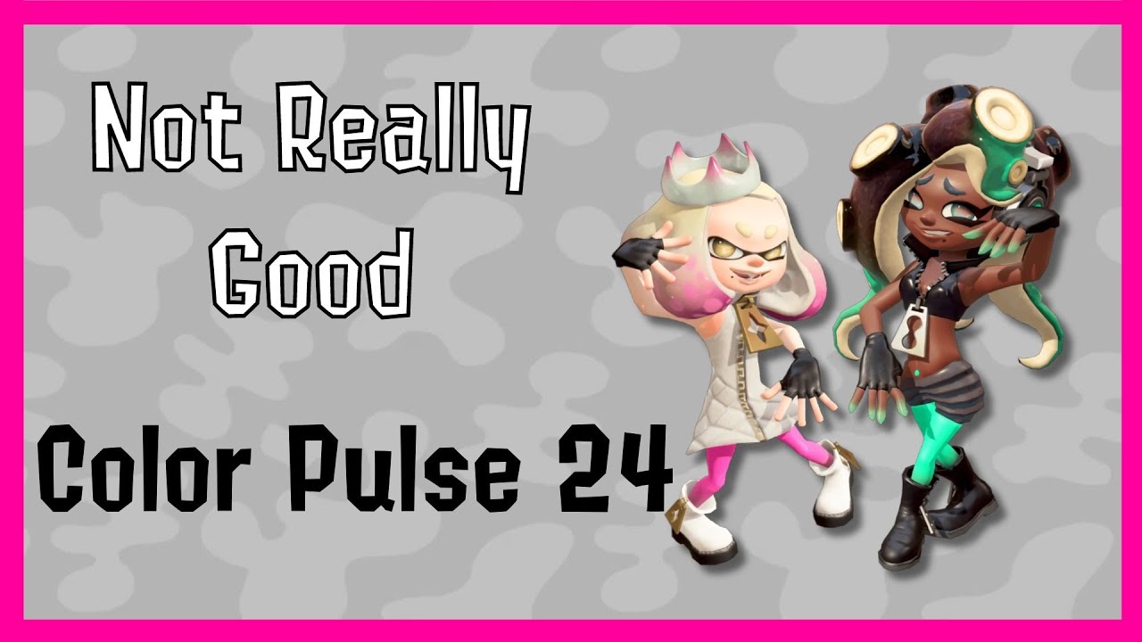 Splatoon 3's Color Pulse Remix is Bad... - YouTube