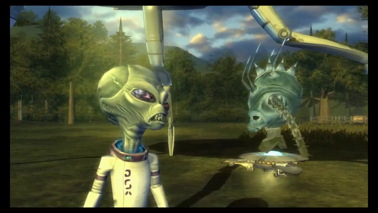 Destroy all humans walkthrough part 1 Probing cows - YouTube