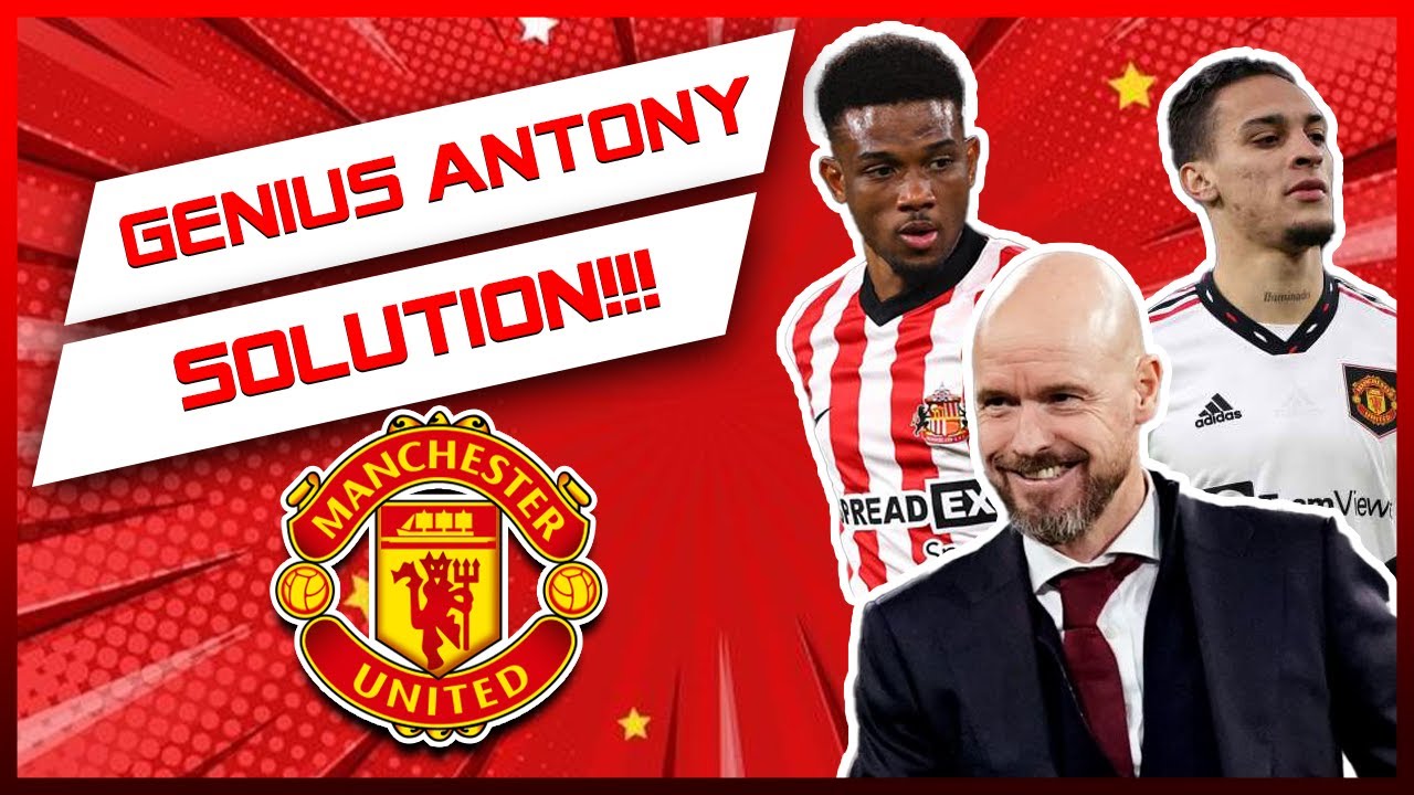 🛑TEN HAG'S GENIUS ANTONY SOLUTION!! amad keeps ten hag PROMISE!! - YouTube