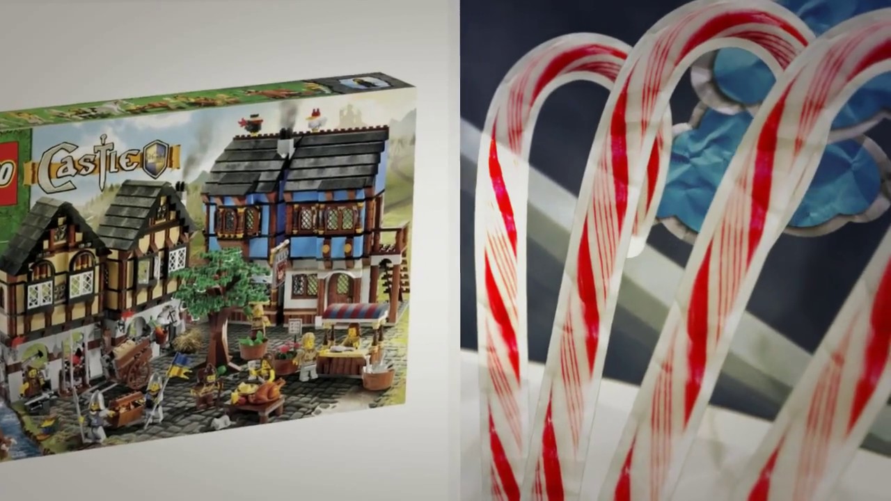 Lego Castle Medieval Market Village - YouTube