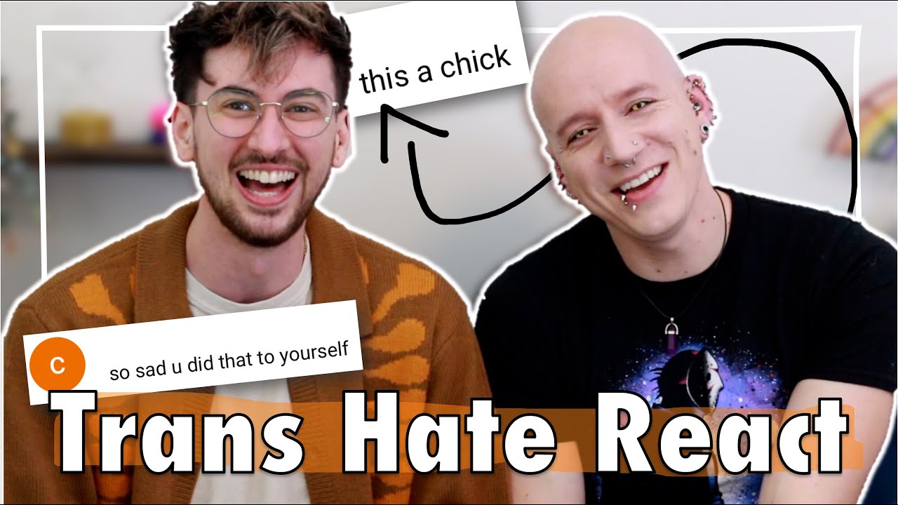 Reacting to Transphobic Hate Comments ft. Roly - YouTube