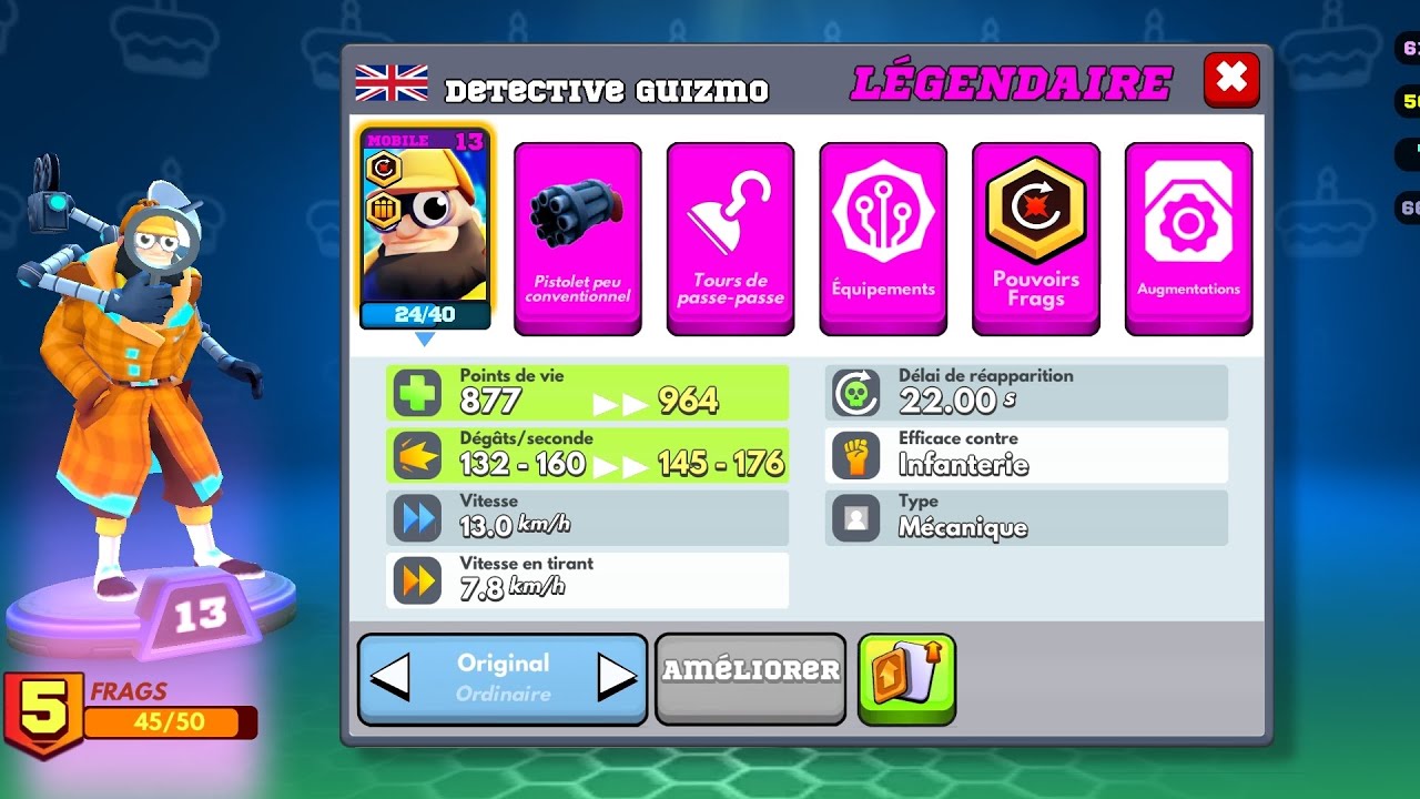 FRAG Gameplay new character : Detective Guizmo - YouTube