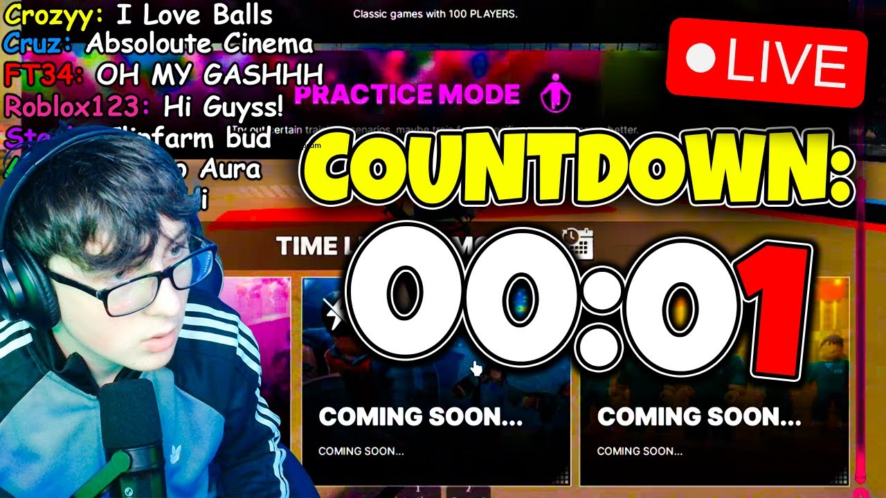 INK GAME ADMIN ABUSE COUNTDOWN! (PRACTICE MODE) - YouTube
