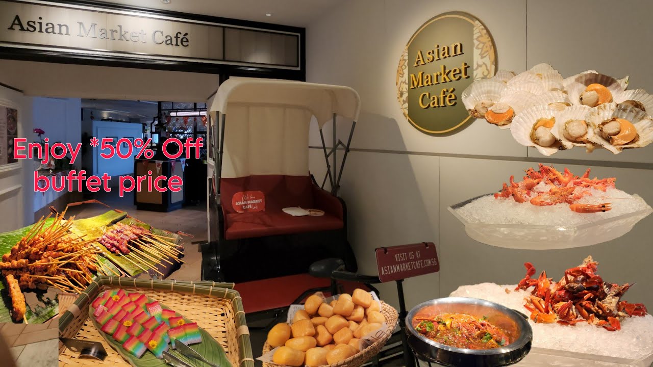 Asian Market Cafe | Halal Certified | 50% off buffet price public ...