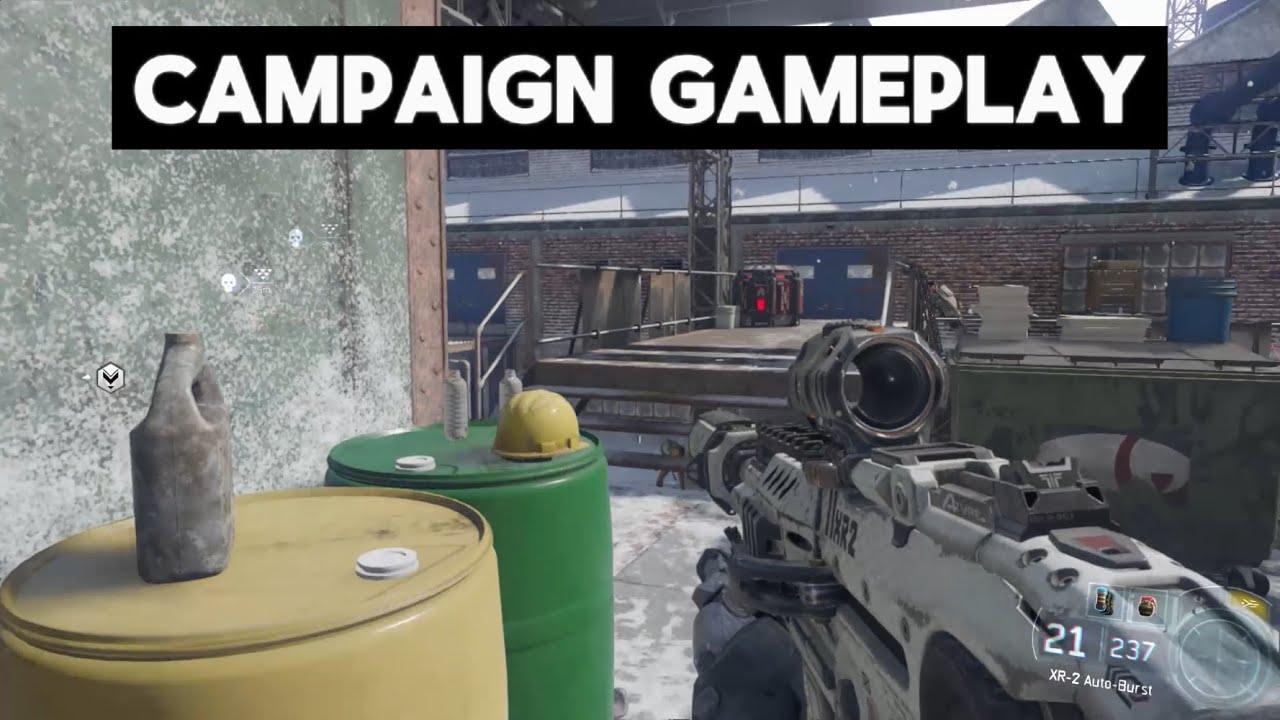 FIRST MISSION! - BLACK OPS 3 CAMPAIGN GAMEPLAY PART 1 - YouTube