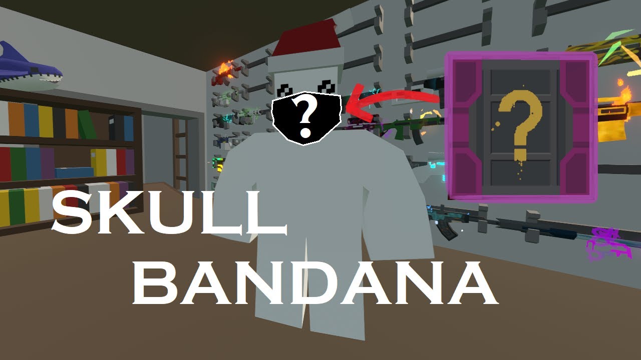 Skull Bandana ( ARID BOX , NEW ! ) | Unturned Item Showcase - YouTube