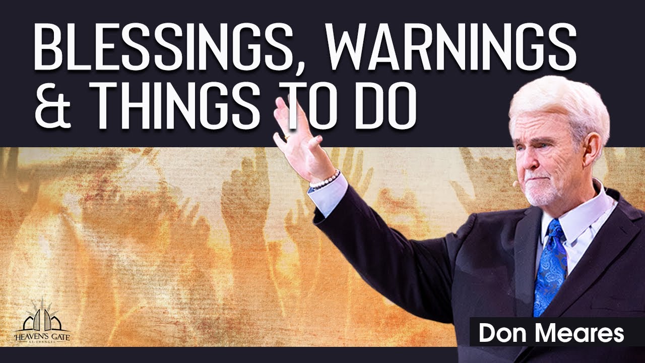 Blessings, Warnings, and Things to Do | Don Meares - YouTube