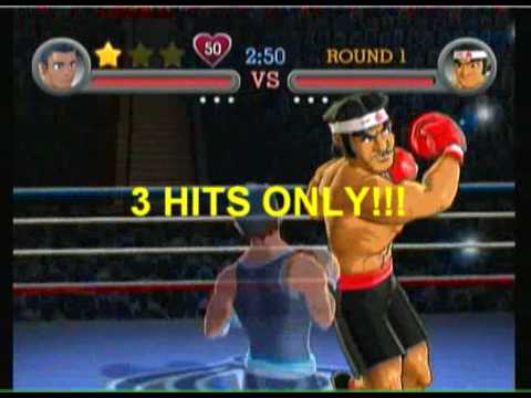 Punch-Out Wii: Video Walkthrough: Piston Hondo - YouTube
