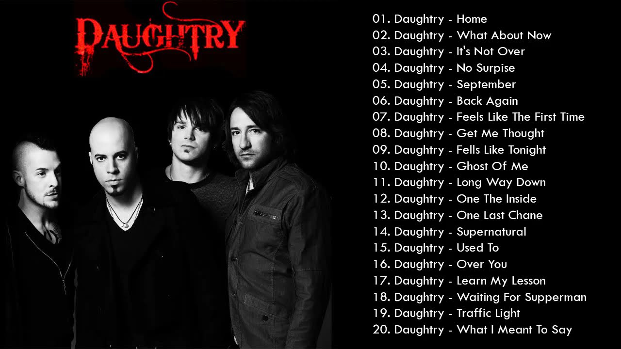 The Best Of Daughtry Songs | Daughtry Greatest Hits Full Album | Best ...