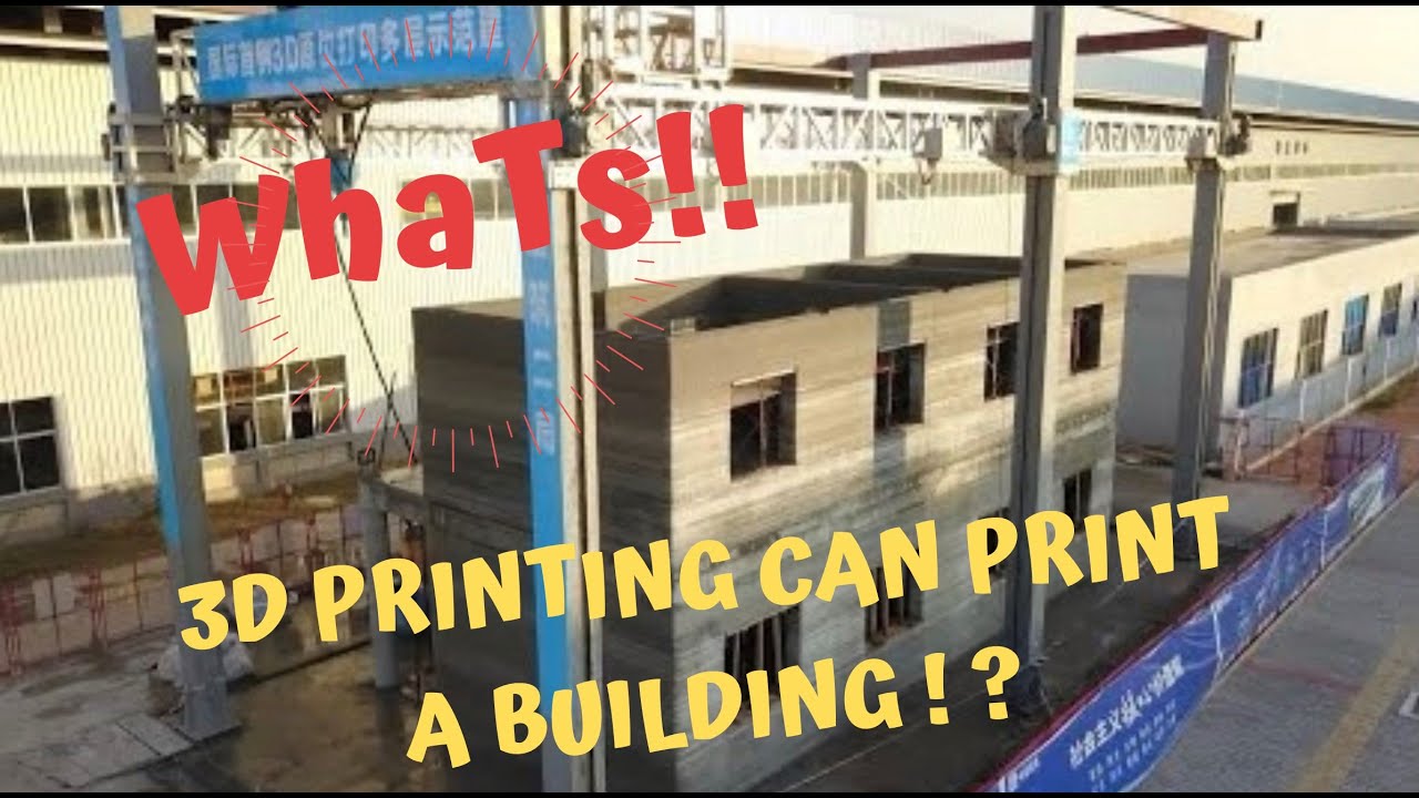 Incredible, China uses 3D Printing to build an office building! - YouTube