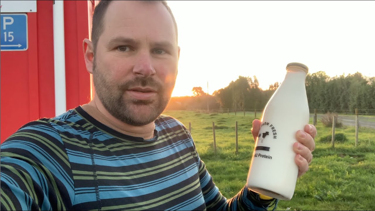 How to buy milk from the farm gate, bottle it yourself edition. - YouTube